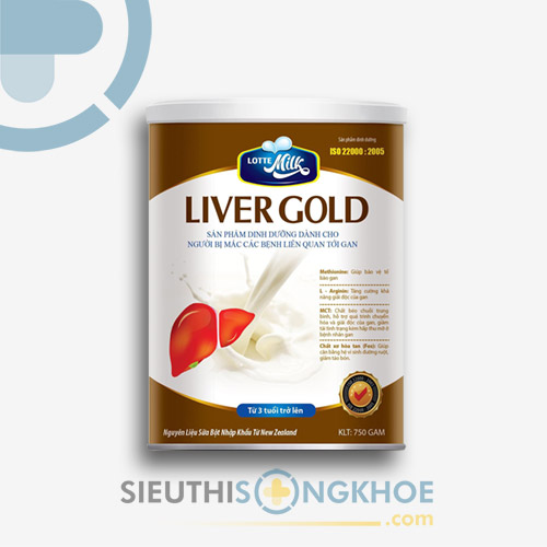 Sữa Liver Gold [580.000đ] - Hỗ Trợ Điều Trị Các Bệnh Liên Quan Đến Gan